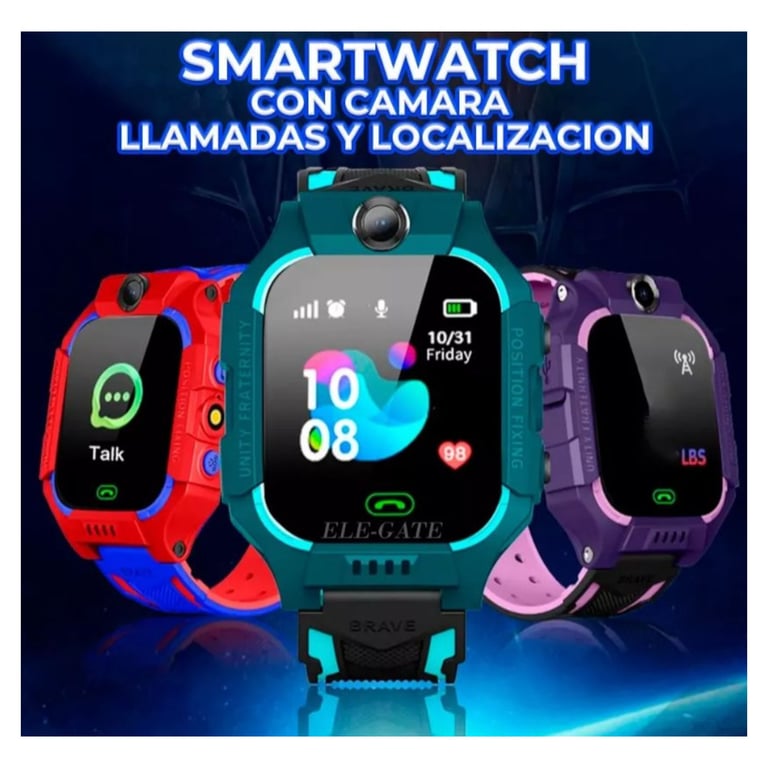 Reloj Con Gps Para Niños Localizador Smartwatch GENERICO | falabella.com