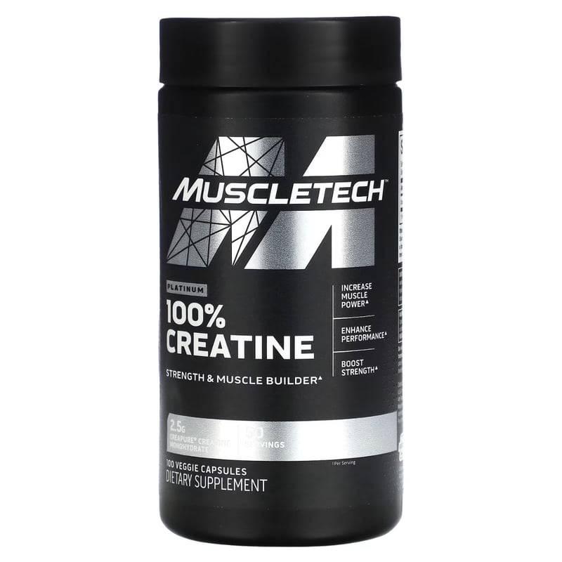 Platinum Creatina Monohidratada 100 Caps Muscletech MUSCLETECH ...