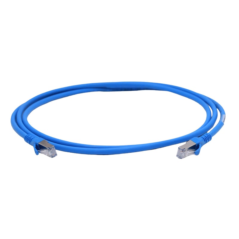 Patch Cord F/UTP Siemon Cat 6A PC6AS002MA06LS Azul,7ft 2,1m GENERICO ...