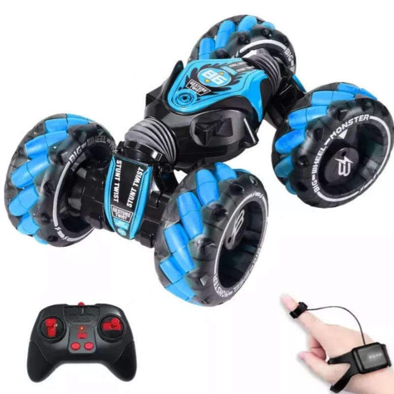 Carro Acrobático A Control Remoto Y Control De Mano Luces COLOR AZUL GENERICO | falabella.com