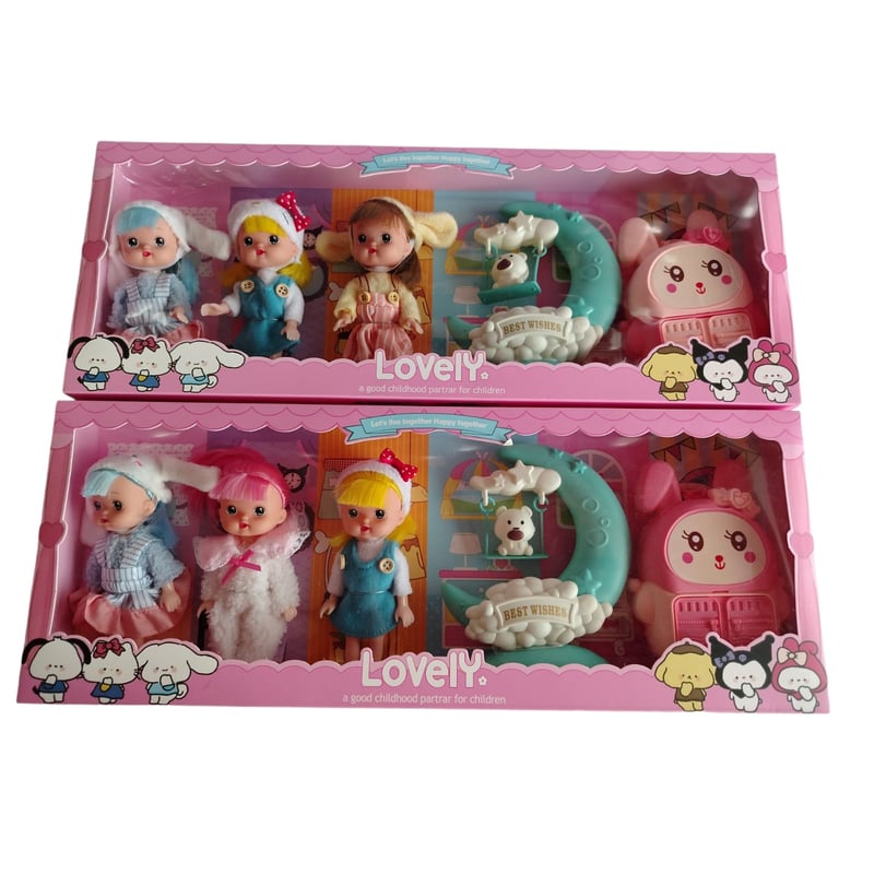 Muñecas Set Kuromi 15 Cm Articulada Infantil Ref 12b3 INFANTILES ...