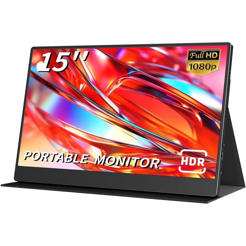 Monitor Portátil 15 Pulgadas Fhd 1080p Usb C Hdmi Ips PS4/5 GENERICO ...