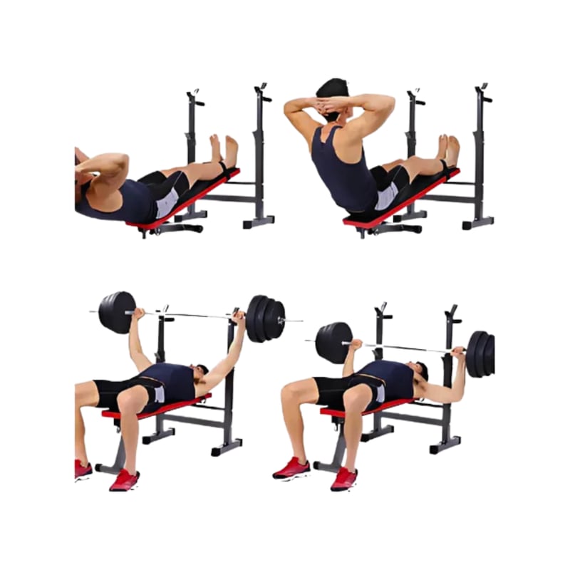 Banco Plano Declinable 3 Niveles Con Rack GENERICO | falabella.com