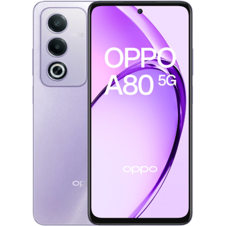 CELULAR OPPO A80 5G 256GB 8GB LILA OPPO | falabella.com