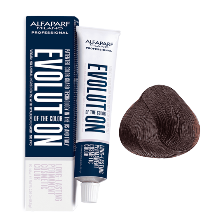 Tinte Alfaparf Evolution 7.35 Rubio Medio Dorado Caoba 60ml ALFAPARF ...