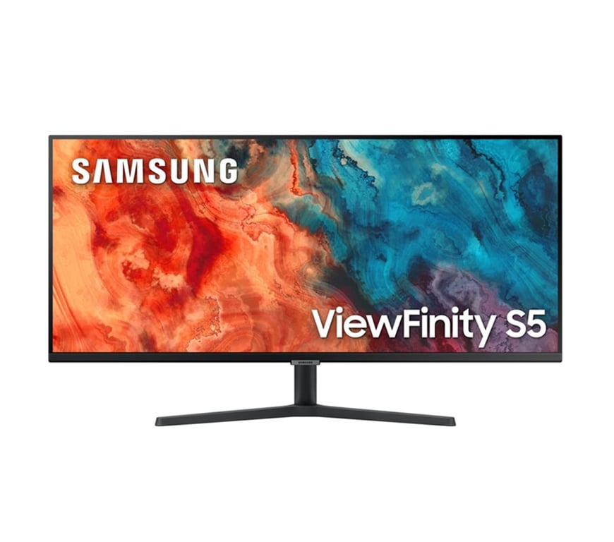 Monitor Qhd Ultra Wide 1440p Samsung 34 Viewfinity S5 S50g SAMSUNG ...