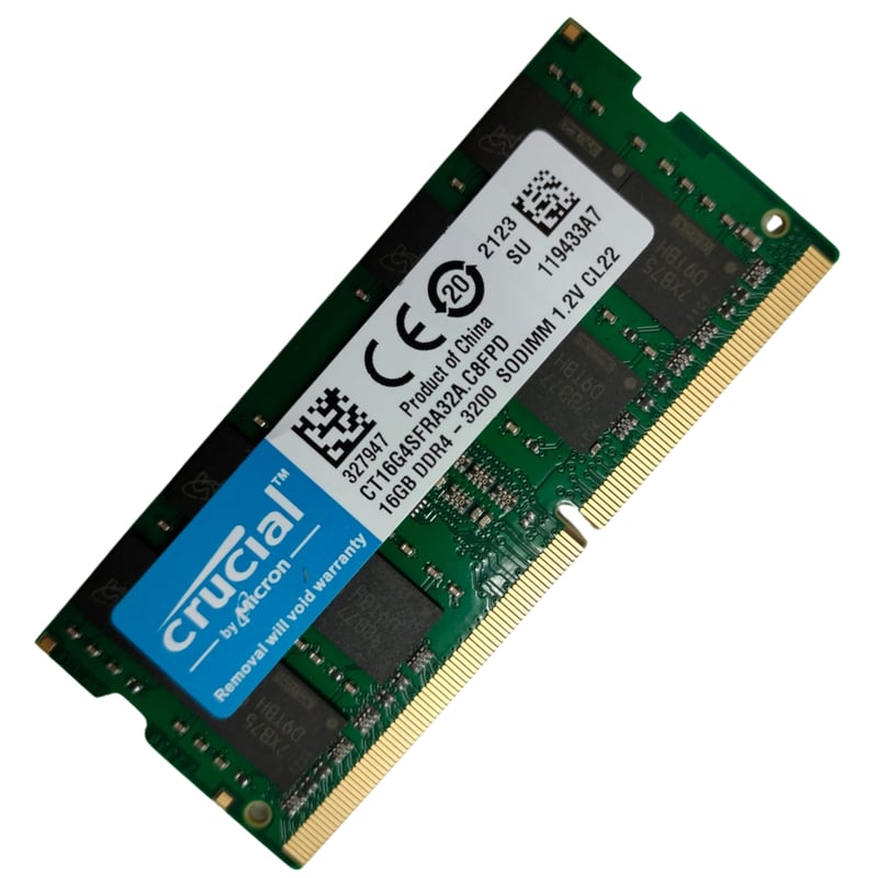 Memoria Ram Ddr4 Crucial 16 Gb A 3200 Mhz Para Portatil CRUCIAL ...