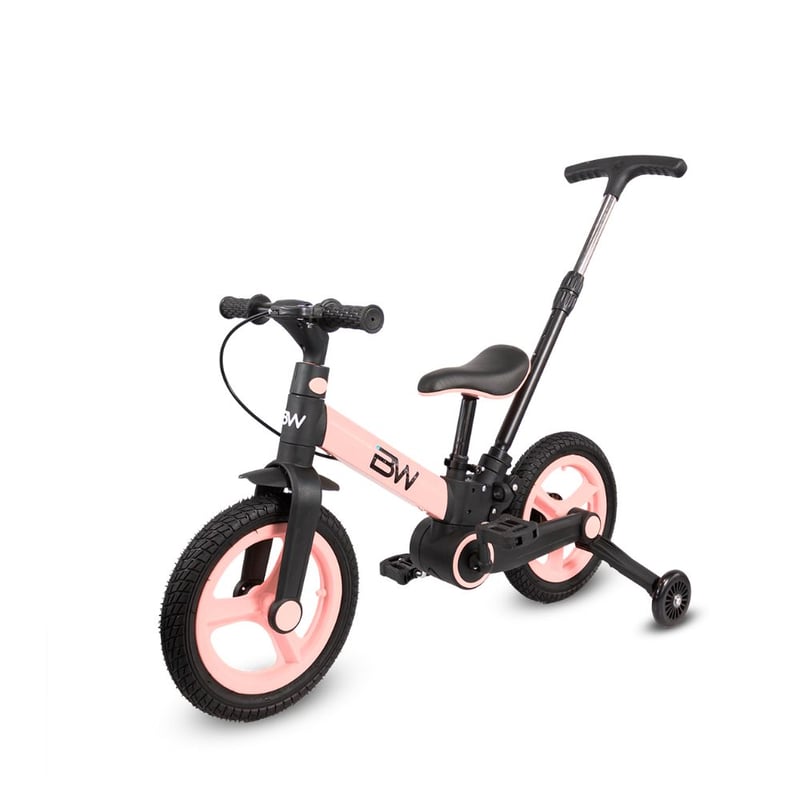Bicicleta de Balance Infantil 4 En 1 Revolt Plegable Rosa PRINSEL ...