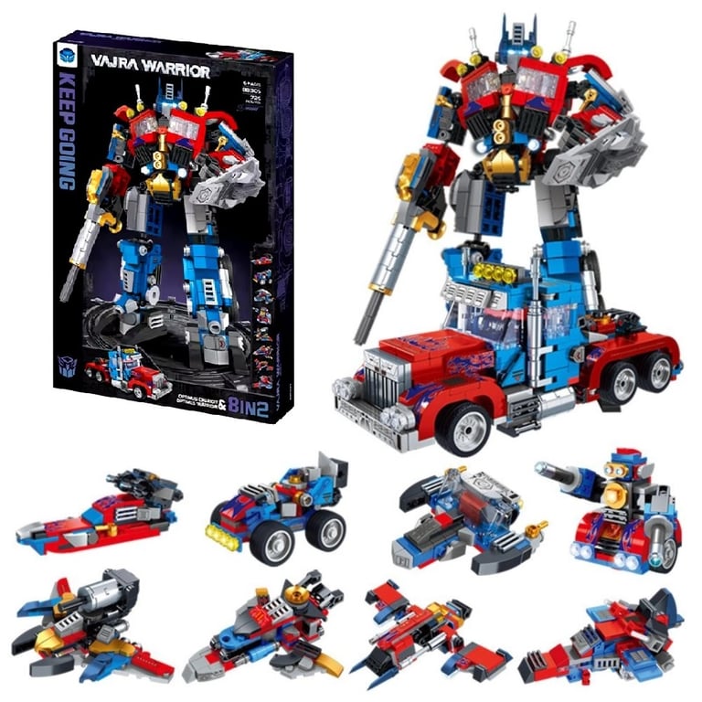Bloques Construcción Transformers Optimus Prime 8 en 2 725ps GENERICO | falabella.com