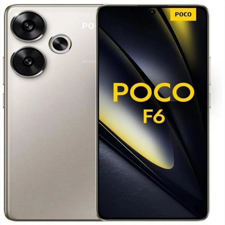 Celular Xiaomi Poco F6 Titanium 256gb 8 Ram XIAOMI | falabella.com
