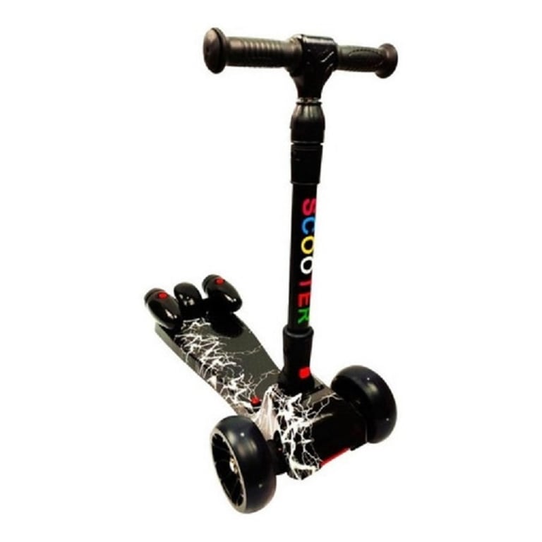 Patineta Humo Scooter de Niño y Niña Luces Bluetooth - NEGRO HOME ...