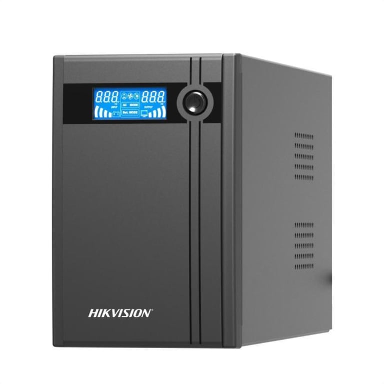 Ups Hikvision DS-UPS3000, 3000VA/1800W, 6 Tomas, Display LCD HIKVISION ...