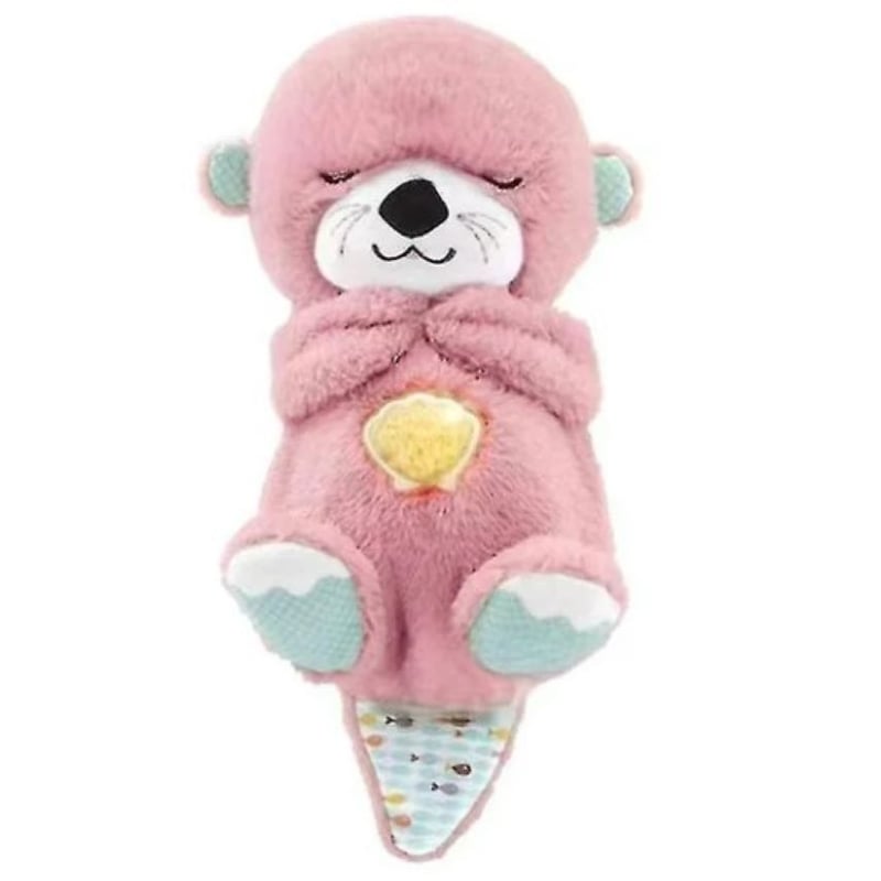 Peluche Nutria Rosa Que Respira Recargable Con Luz y Sonido GENERICO | falabella.com