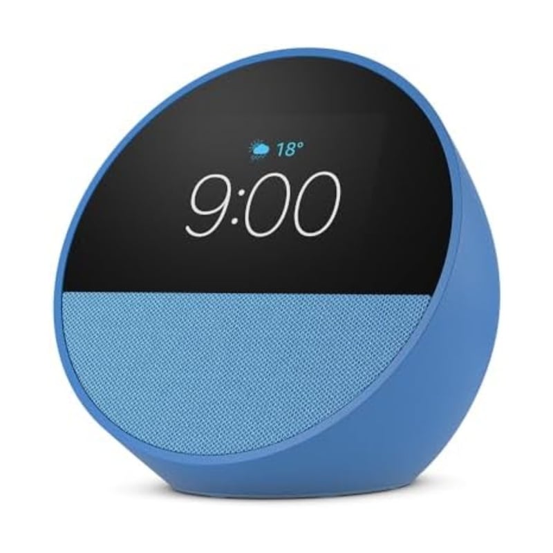 Echo Spot Parlante Inteligente con Asistente Virtual Amazon Alexa 2024 AMAZON | falabella.com