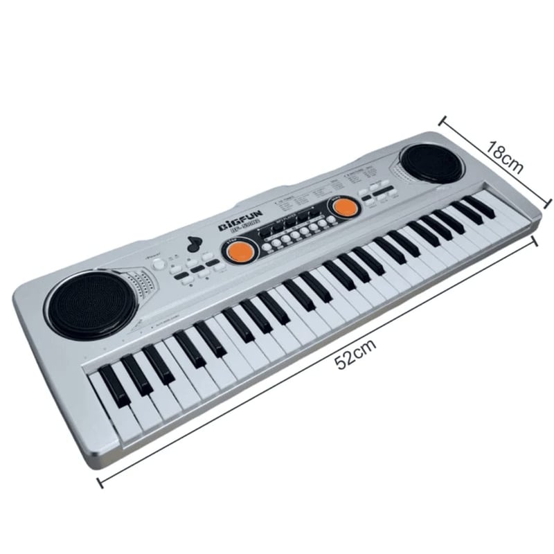 Organeta Para Niños Bf-530- 52 *18 Centimetroso. Incluye micrófono ...