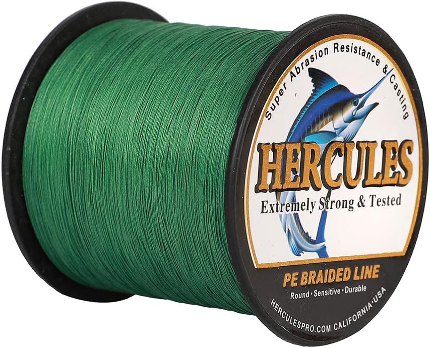 Línea de Pesca Trenzada HERCULES 4 Hilos 6LB a 100LB 1000M HERCULES ...