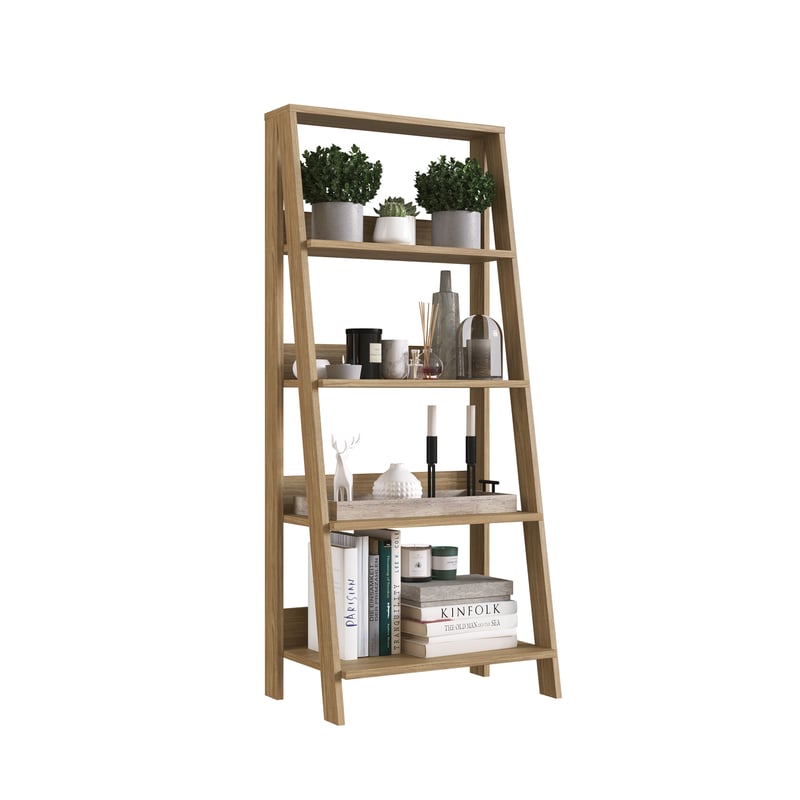 REPISA ESCALERA MULTIUSO E06 NOGAL MULTIMUEBLES MULTIMUEBLES | falabella.com