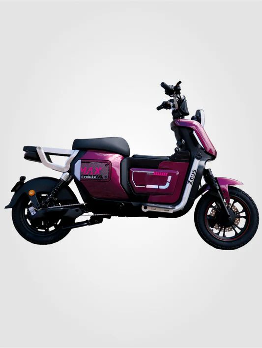 Bicicleta Eléctrica ZEUS 350W color MORADA EVOBIKE | falabella.com