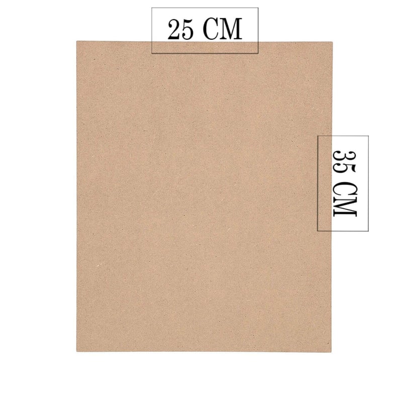 Lamina Tabla Madera Mdf 25 X 35 Cm X 5 Unidades GENERICO | falabella.com