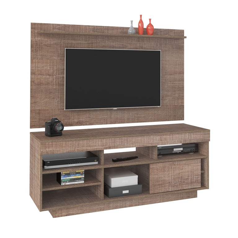 Panel para TV Moderno de 140 x 139 x 41 cm para Televisores de Hasta 47 ...