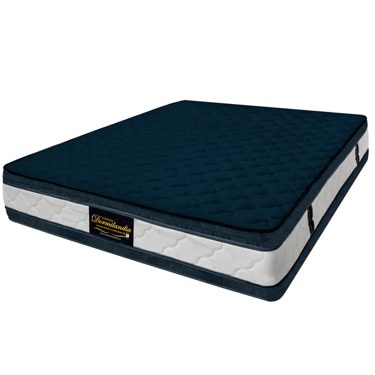 Colchón Sencillo Firmeza Media Ortopédico Resortado Doble Cara Marshall ...