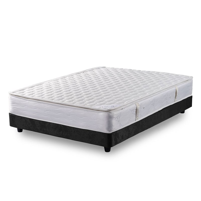 Colchón con basecama Sencillo Espuma de alta densidad Mica Firm 100 x ... Colchón con basecama Sencillo Espuma de alta densidad Mica Firm 100 x ...