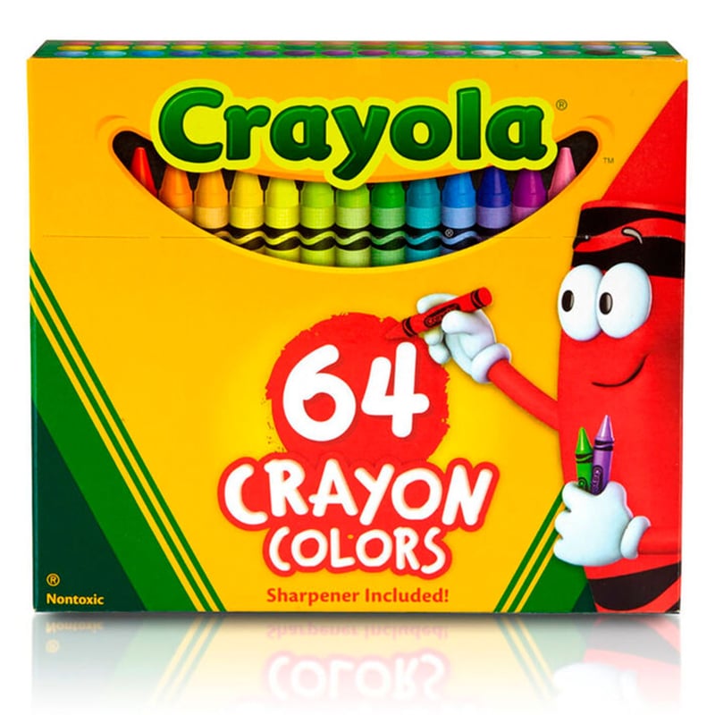Set de Útiles Crayones Estandar x64 Crayola CRAYOLA | falabella.com