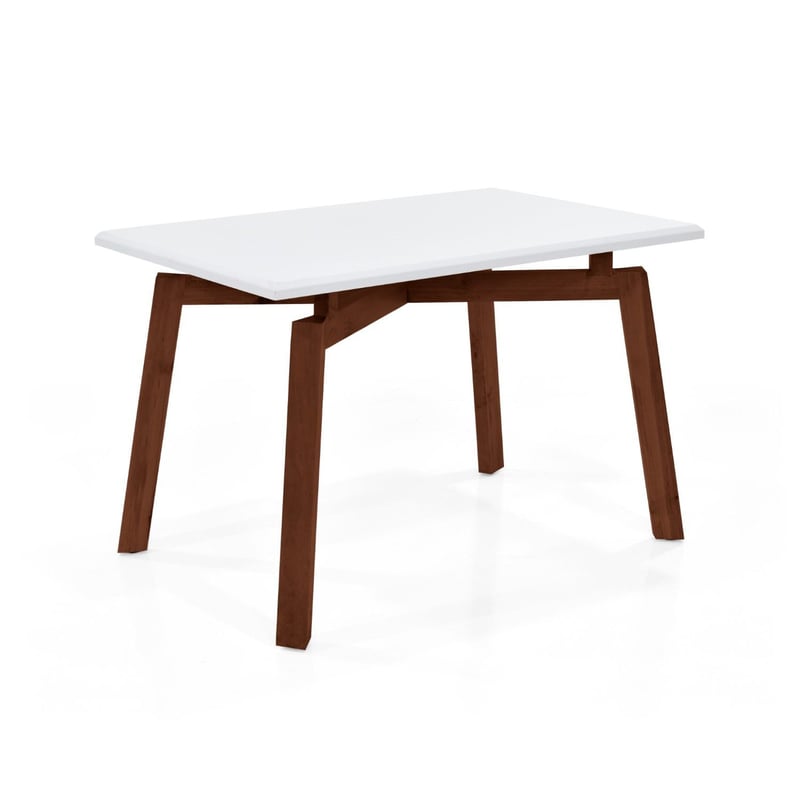 Mesa de Comedor Moderna para 4 personas en Aglomerado MDF Rectangular ...
