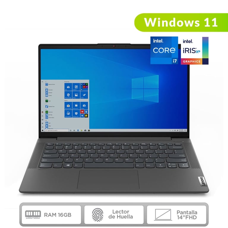 Portátil Lenovo | Intel Core i7 | 16GB RAM | 512GB SSD Almacenamiento ...