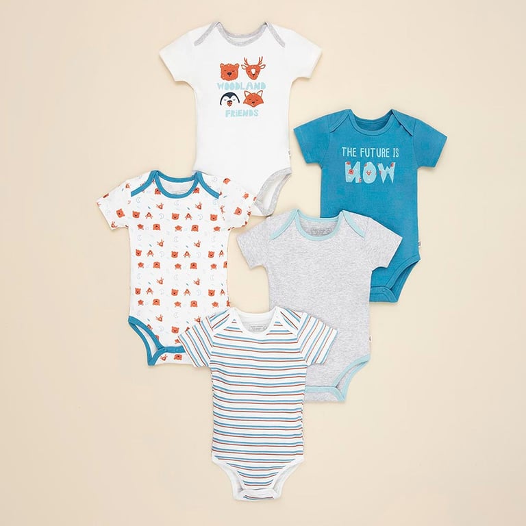 Bodies para Bebé niño Pack de 5 unidades de Algodón Baby Fresh BABY ...