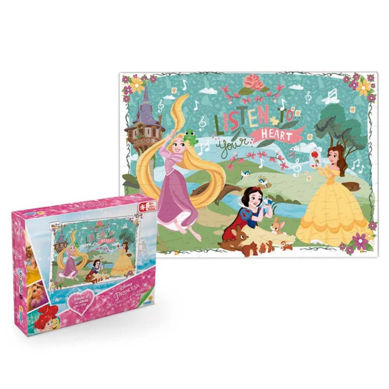 Juego de mesa Rompecabezas princesas RONDA | falabella.com