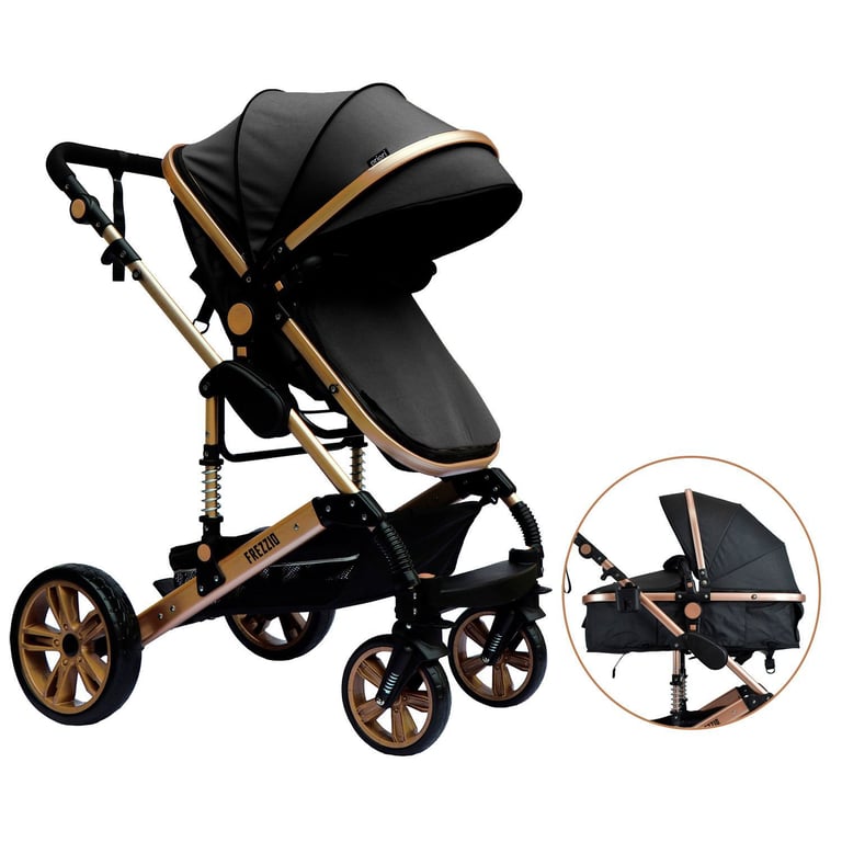 Coche para Bebé Priori, color Negro bronce, Modelo Frezzio PRIORI ...