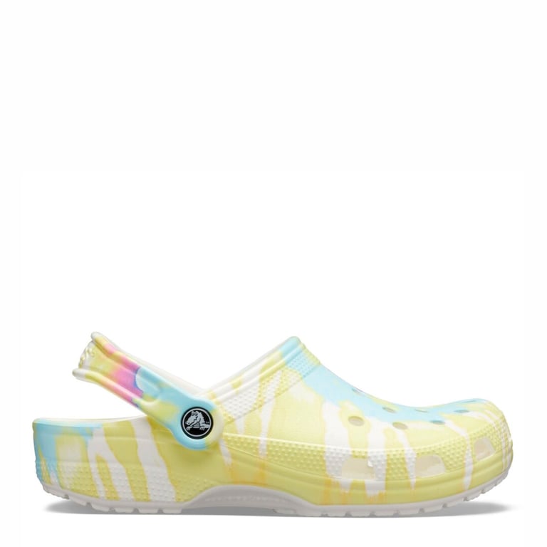 Sandalias Crocs Classic Tie Dye Graphic Clog Mujer | Chanclas Crocs de ...