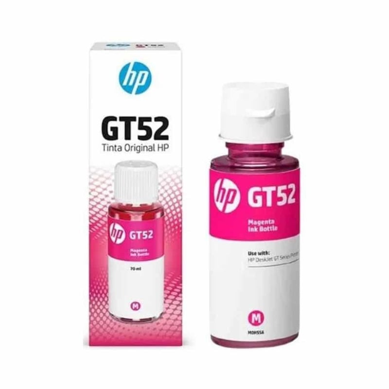 Botella de Tinta Hp Gt52 Magenta 90Ml HP | falabella.com