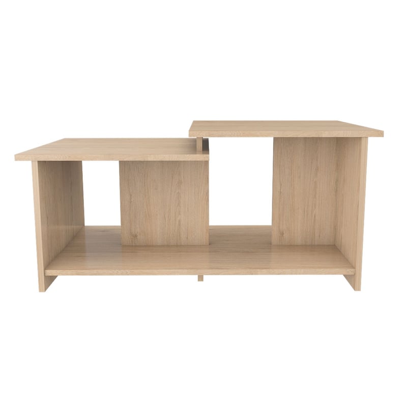 Mesa de Centro Moderna Rectangular en Melamina 53 x 42 x 89 cm RTA ...