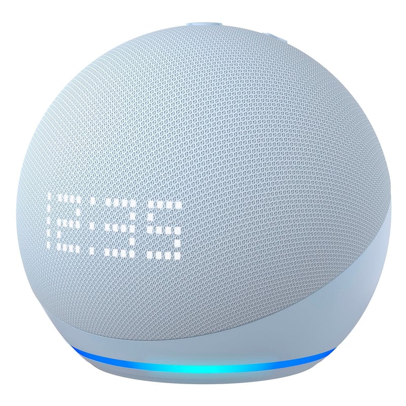 Echo Dot 5ta Gen Altavoz Inteligente Alexa y Reloj AMAZON | falabella.com