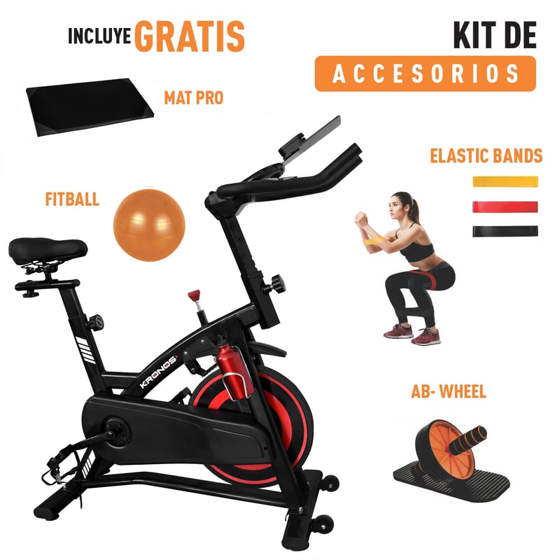Bicicleta de spinning Kronos Cardiofit CARDIOFIT | falabella.com