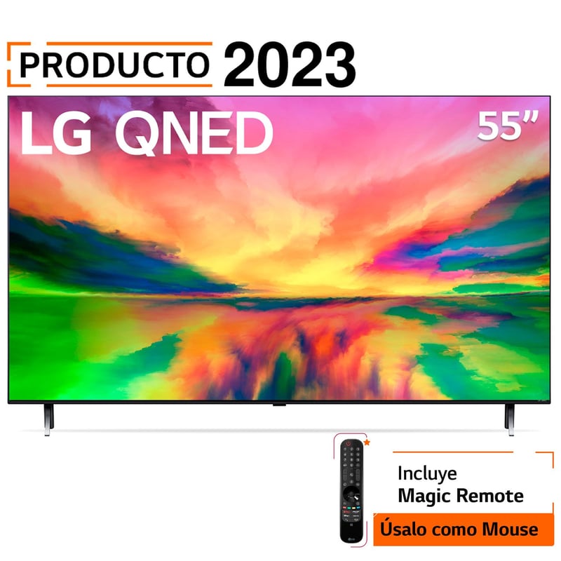 Televisor LG 55 pulgadas QNED 4K Ultra HD Smart TV 55QNED80 LG ...