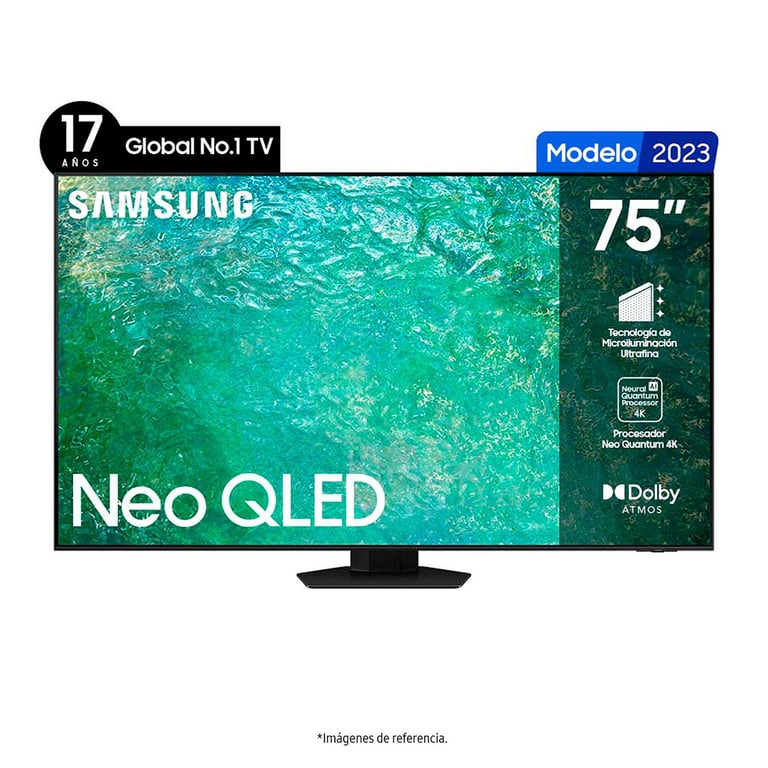 Televisor Samsung 75 pulgadas QLED 4K Ultra HD Smart TV QN75QN85 ...