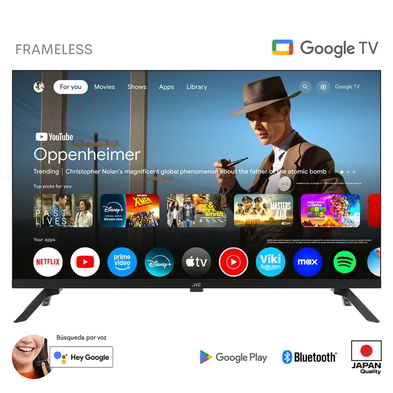 Televisor JVC | 32 pulgadas LED HD | LT-32KD138 JVC | falabella.com