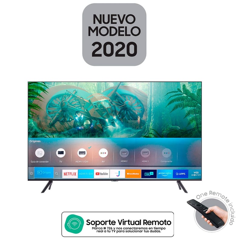 Televisor Samsung 58 pulgadas LED 4K Ultra HD Smart TV SAMSUNG ...