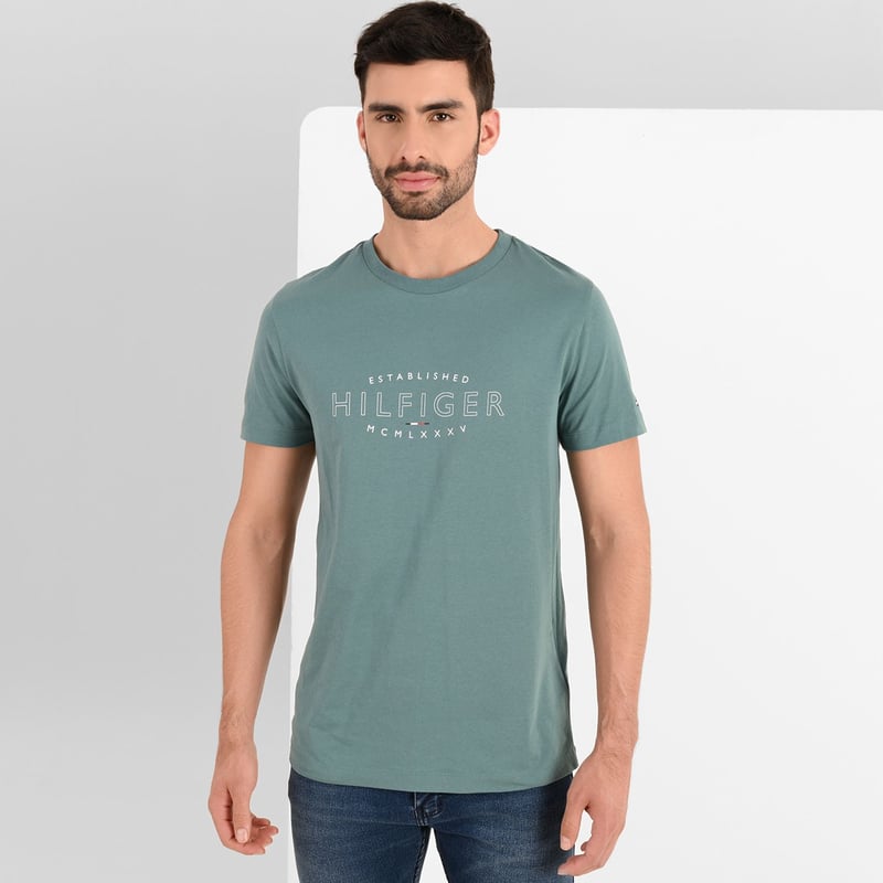 Camiseta para Hombre Cuello redondo Tommy Hilfiger TOMMY HILFIGER ...