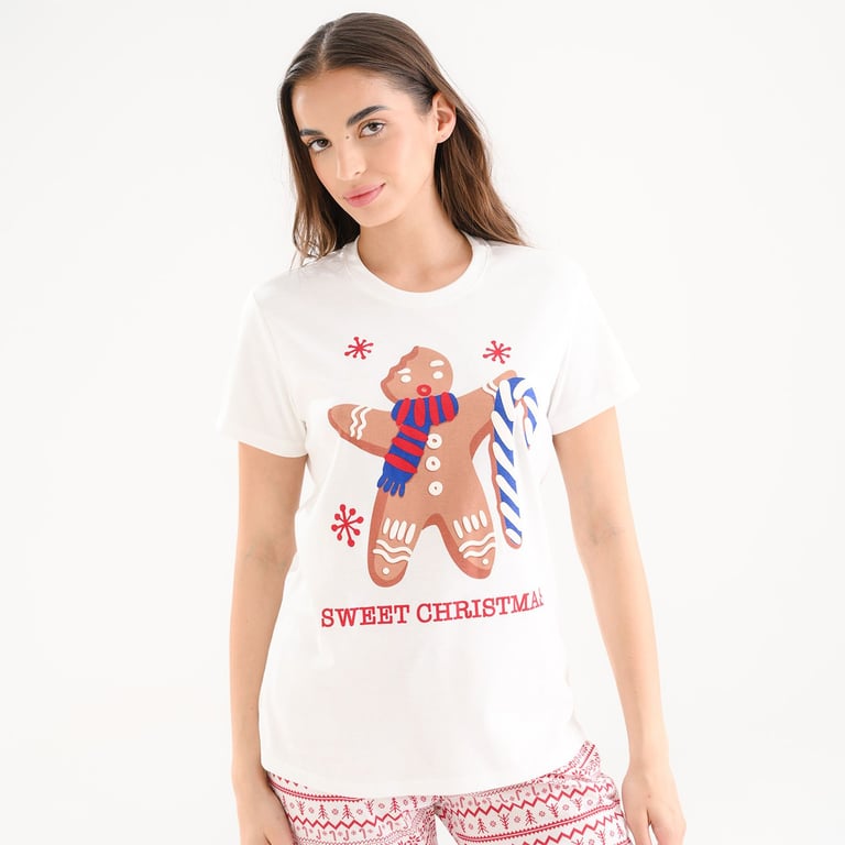 Pijama completa con pantalón para Mujer Larga Manga corta Sybilla ...