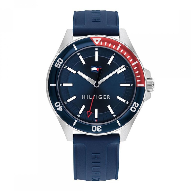Reloj Tommy Hilfiger para Hombre 1792009 . Reloj Análogo Caucho Azul ...