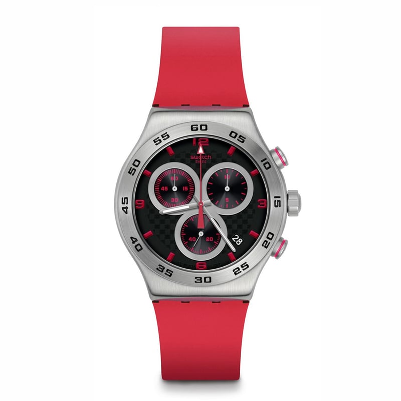 Relojes Swatch unisex Crimson Carbonic SWATCH | falabella.com