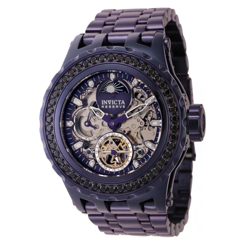 Reloj Invicta para Hombre Reserve . Reloj Análogo Morado Acero ...