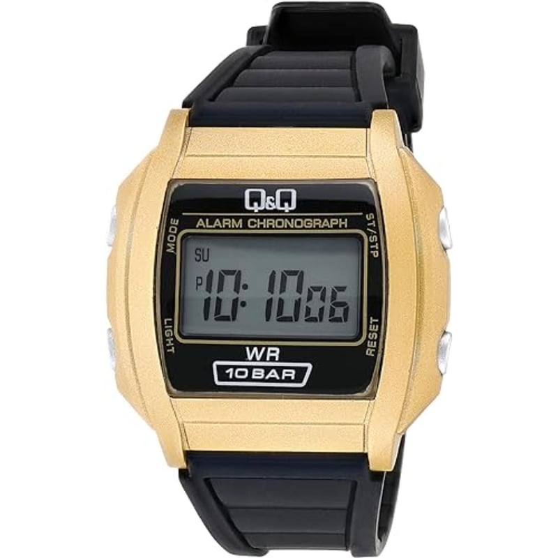 Reloj Q&Q para Hombre Vintage . Reloj Digital Negro Resina Q&Q ...