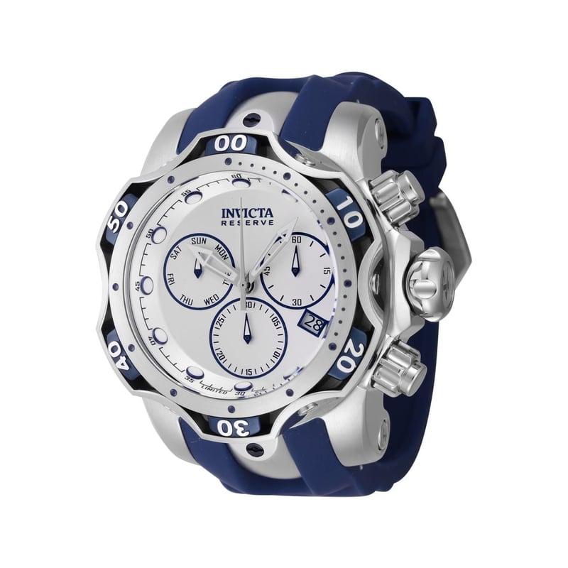 Reloj Invicta para Hombre Reserve - Reloj Análogo Azul Acero inoxidable ...