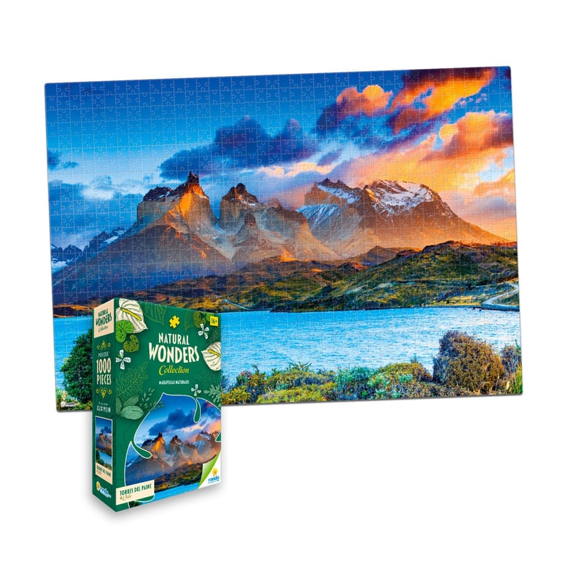 Juego de mesa Rompecabezas Maravillas Naturales - Torres del Paine ...