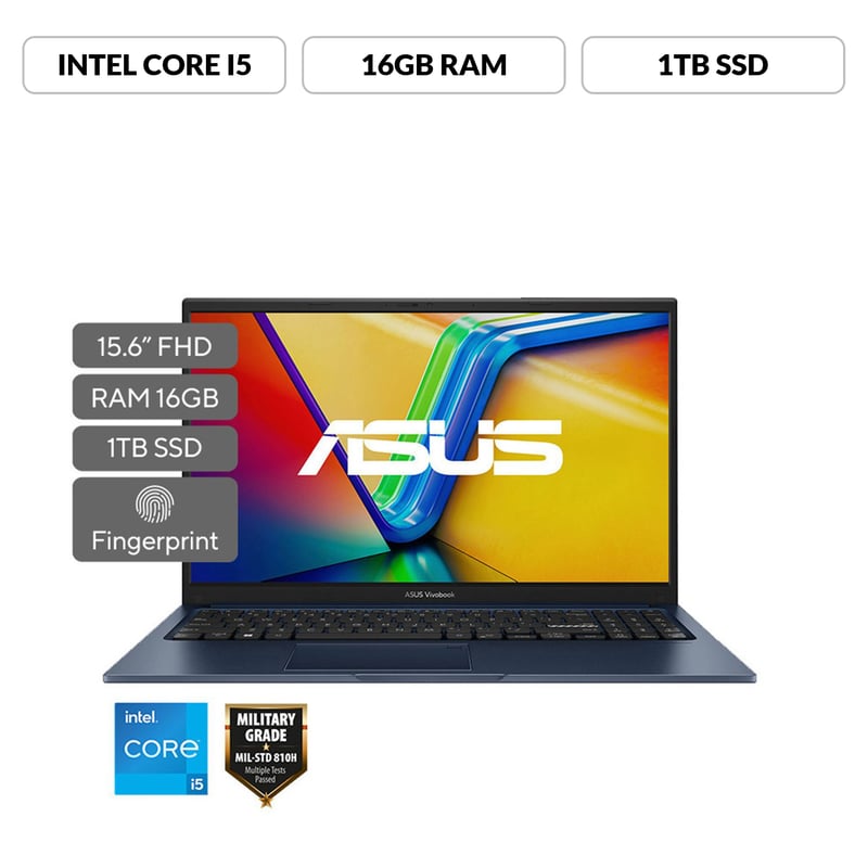 Portátil ASUS Vivobook 15 | Intel Core i5 | 16GB de RAM | 1TB SSD de ...
